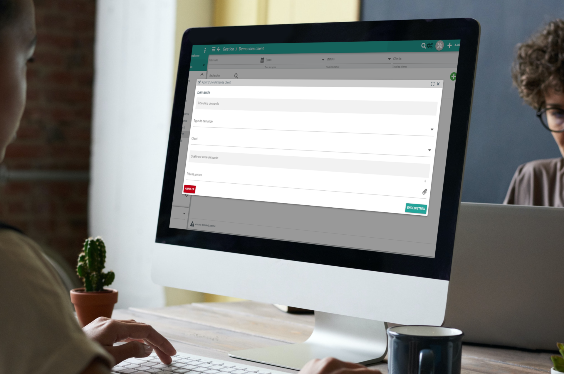 Gestion des demandes clients - logiciel PROPRET